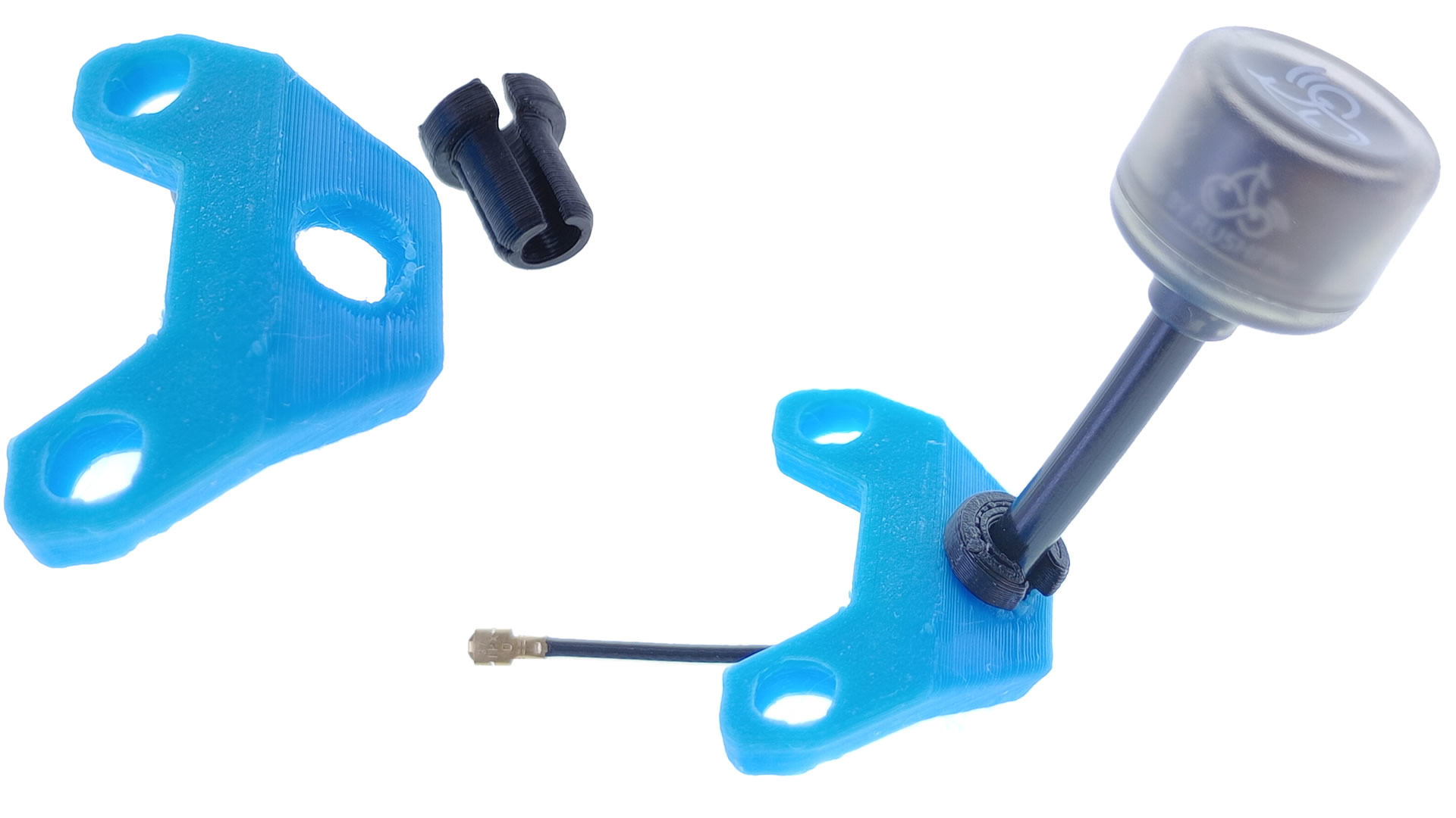 TPU Antenna Adapter 4mm Sahft to 6mm Hole (pack of 4) – Cube FPV