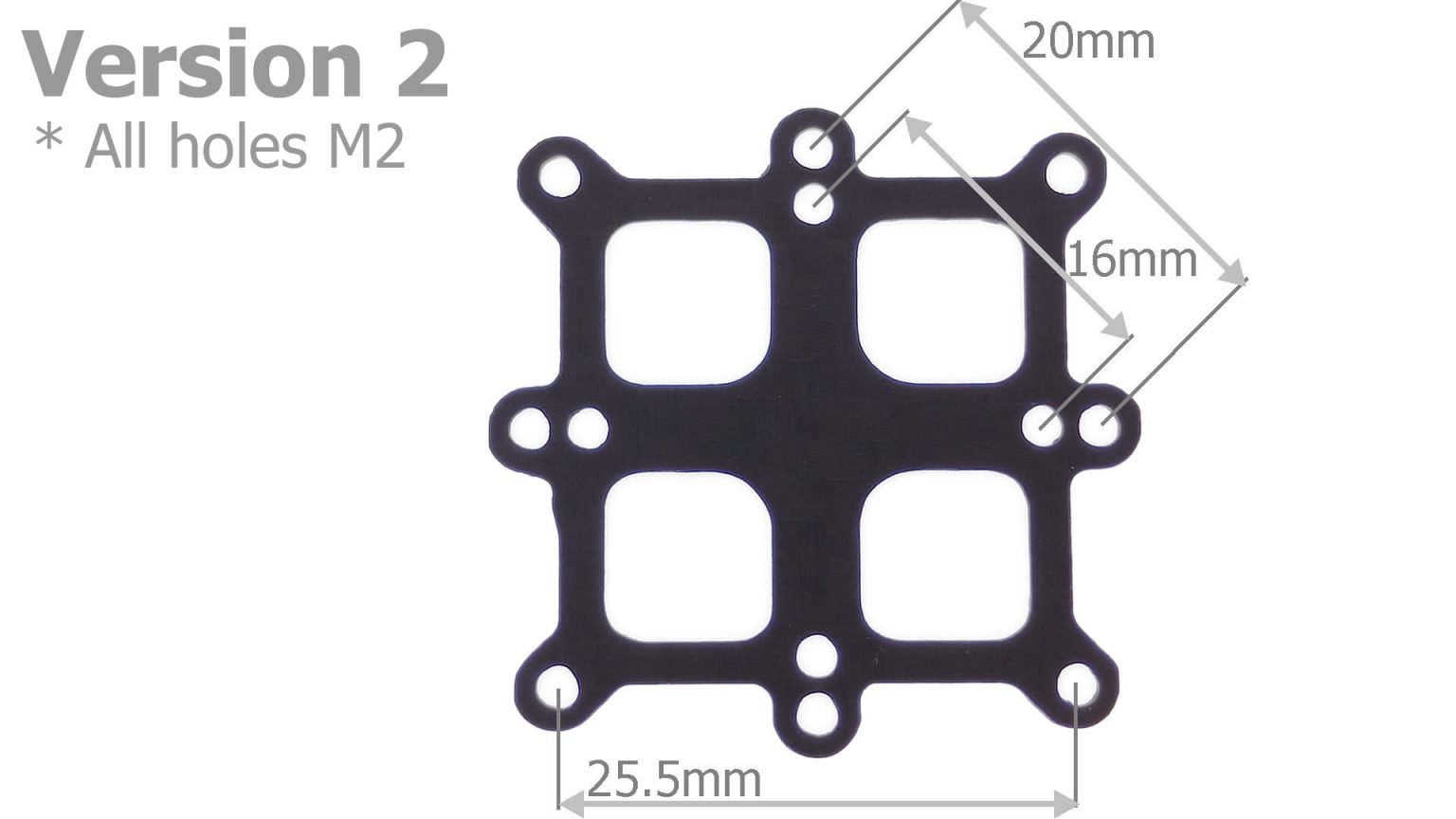 Stack Mount Adapter – Cube FPV