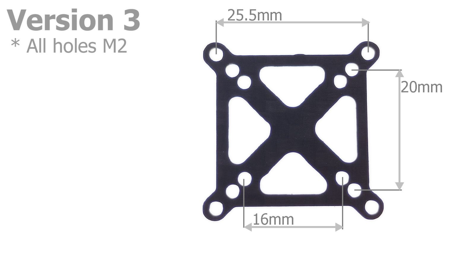 Stack Mount Adapter – Cube FPV