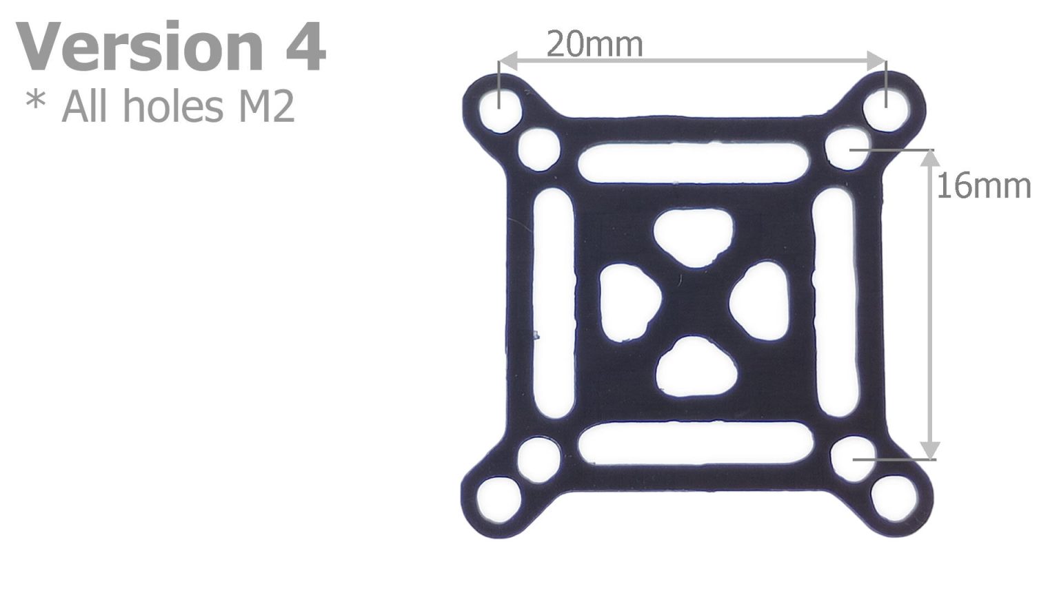 Stack Mount Adapter – Cube FPV