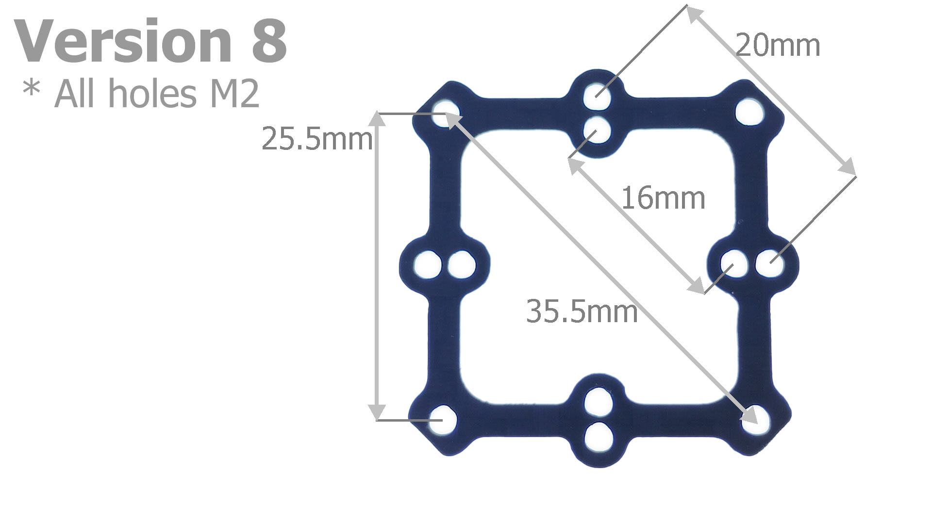 Stack Mount Adapter – Cube FPV