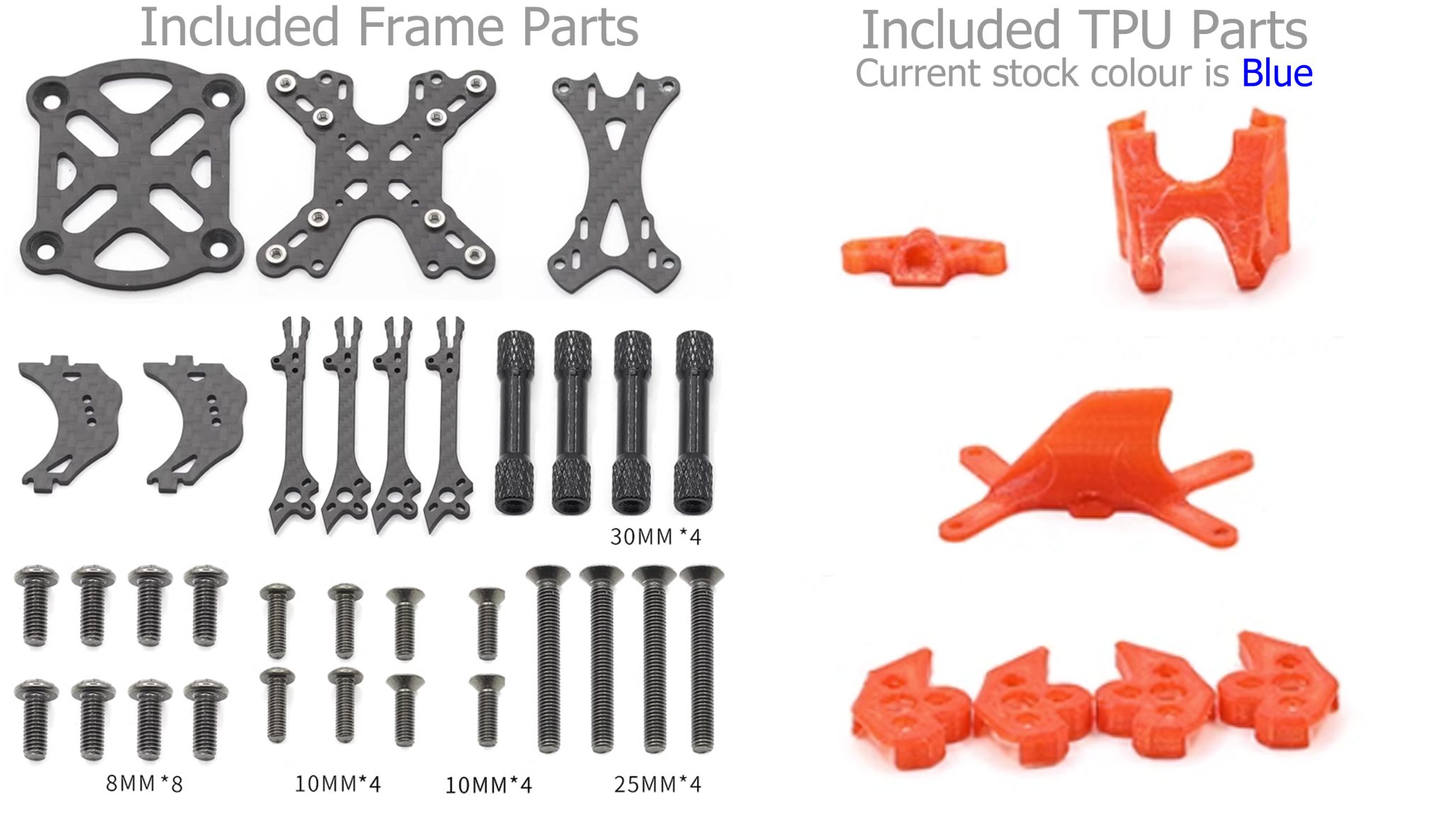 FPV Frame B6FPV XBEE MAK LIGHT 5 Inch Race – Cube FPV