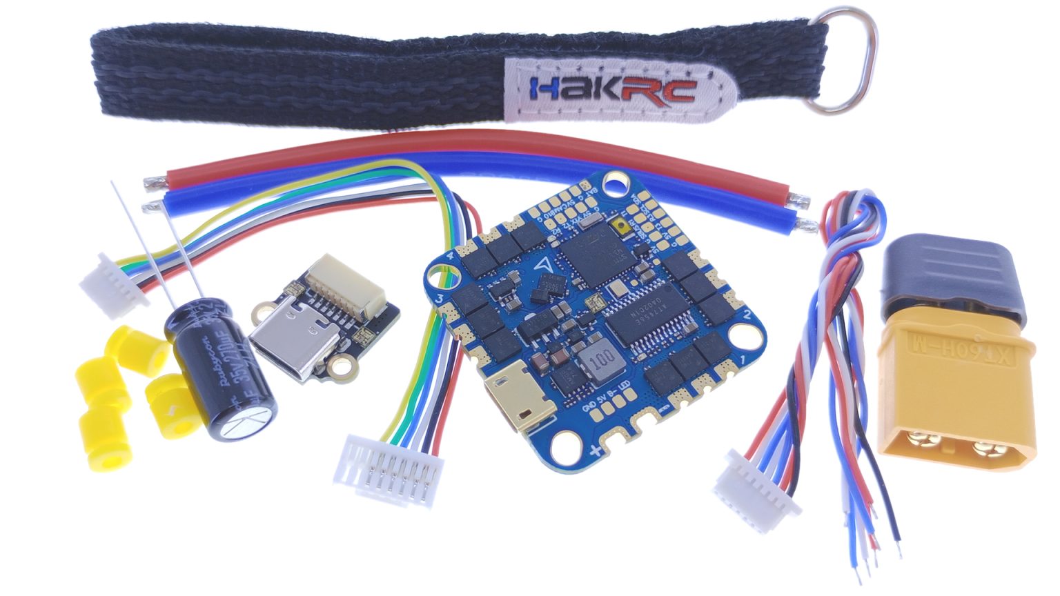 Flight Controller AIO HakRC F4126 40A BLS – Cube FPV