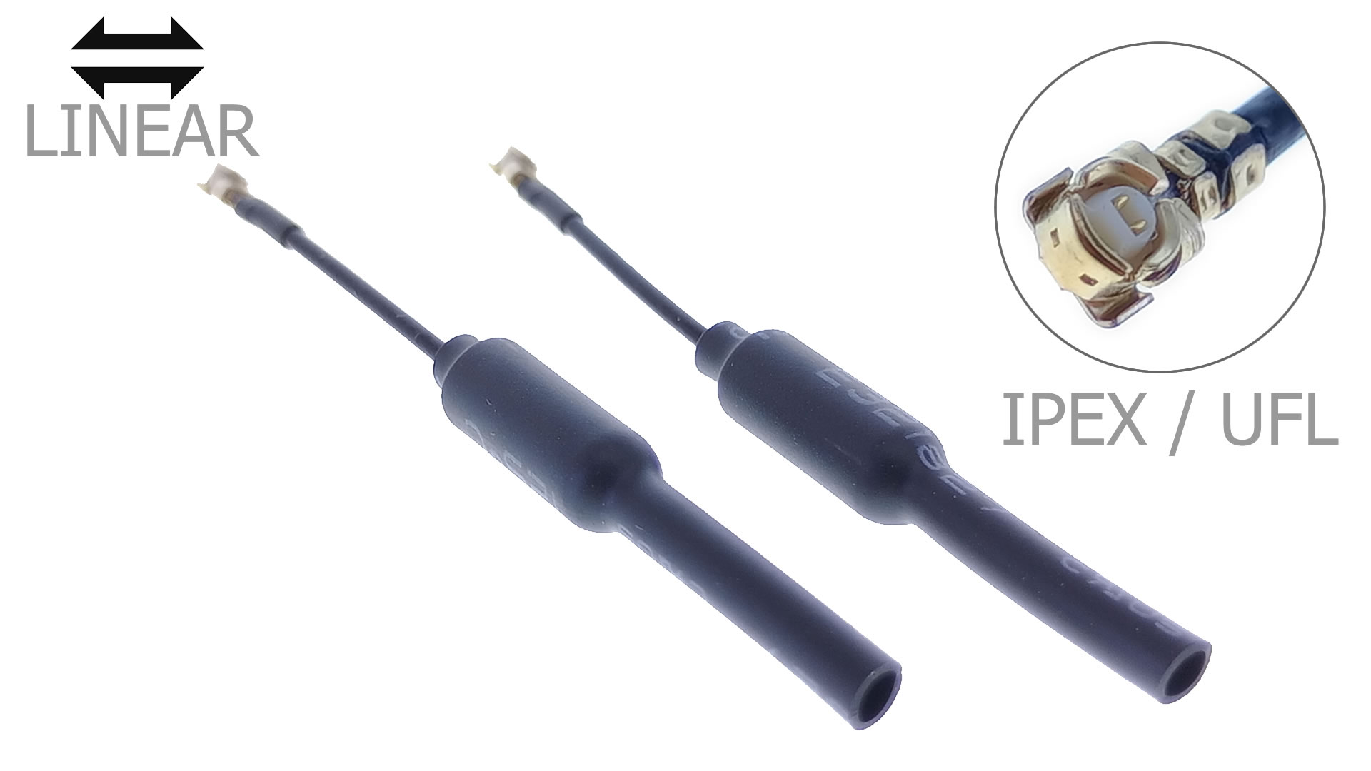 Antenna Linear 50mm IPEX UFL (pack of 2) – Cube FPV