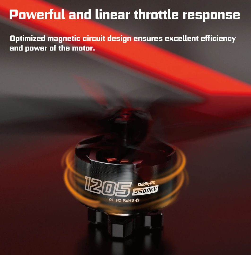 Motor Spinnybois 1205 5500KV – Cube FPV