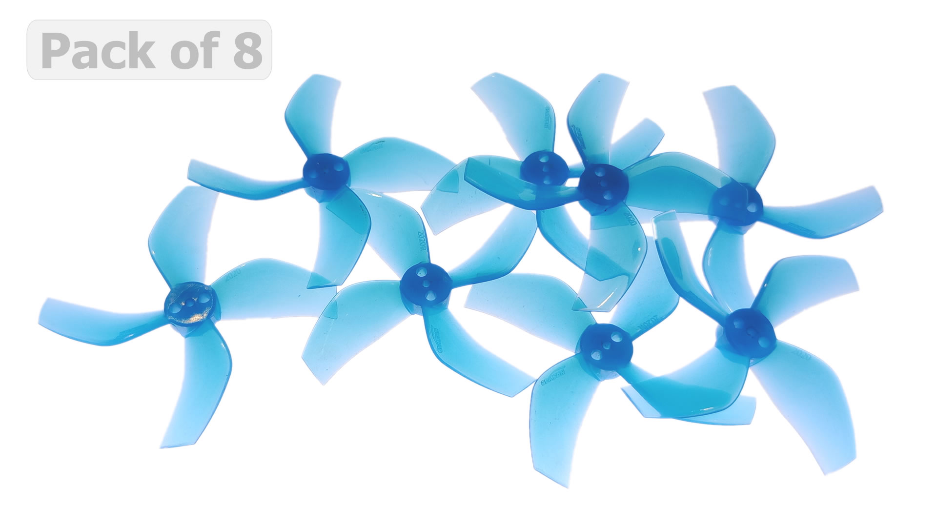 2 Inch Props Gemfan D51 2020 Duct 4 Blade Blue – Cube FPV