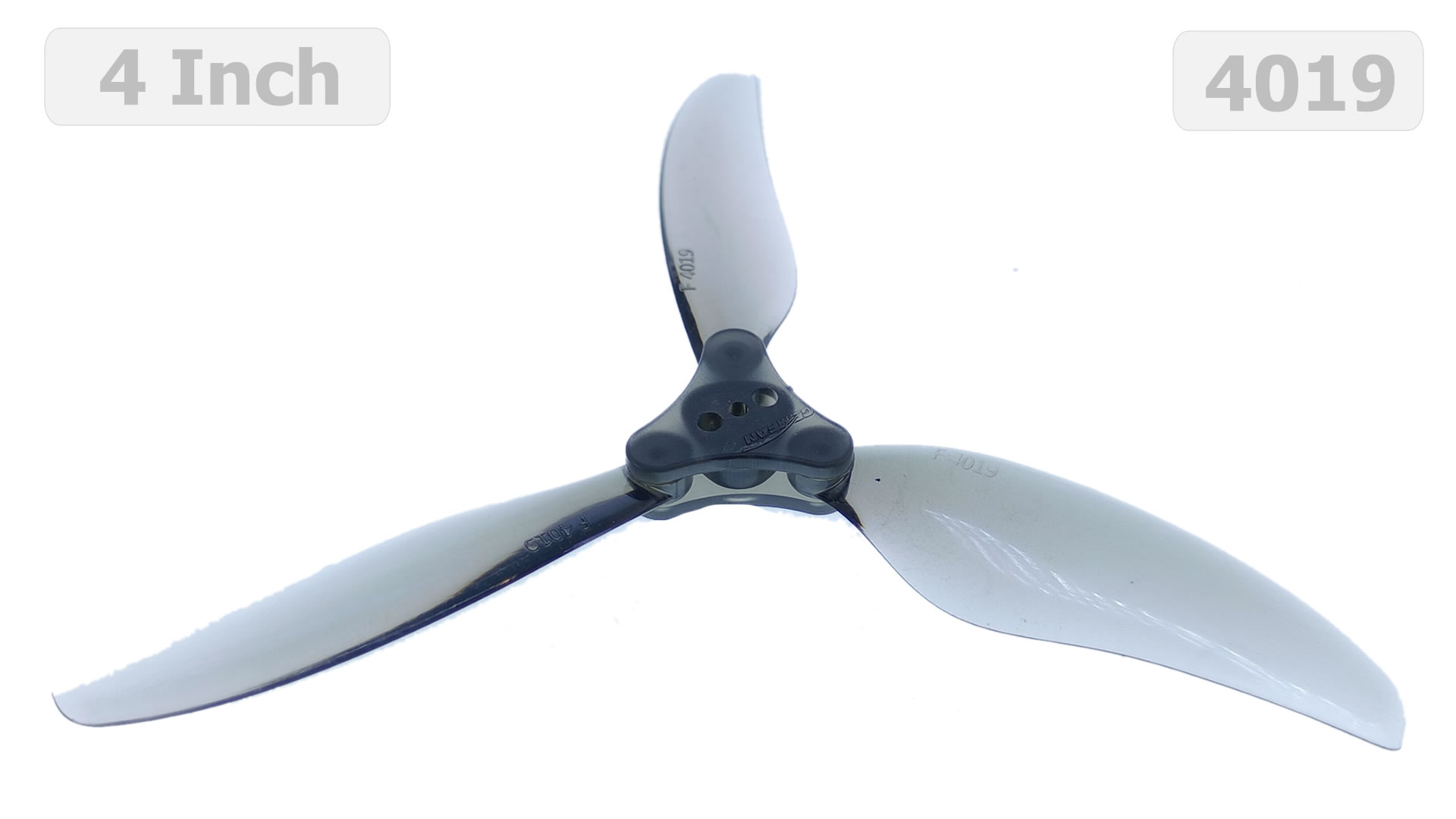 4 Inch Props Gemfan Floppy Proppy 4019 3 Blade Grey – Cube FPV
