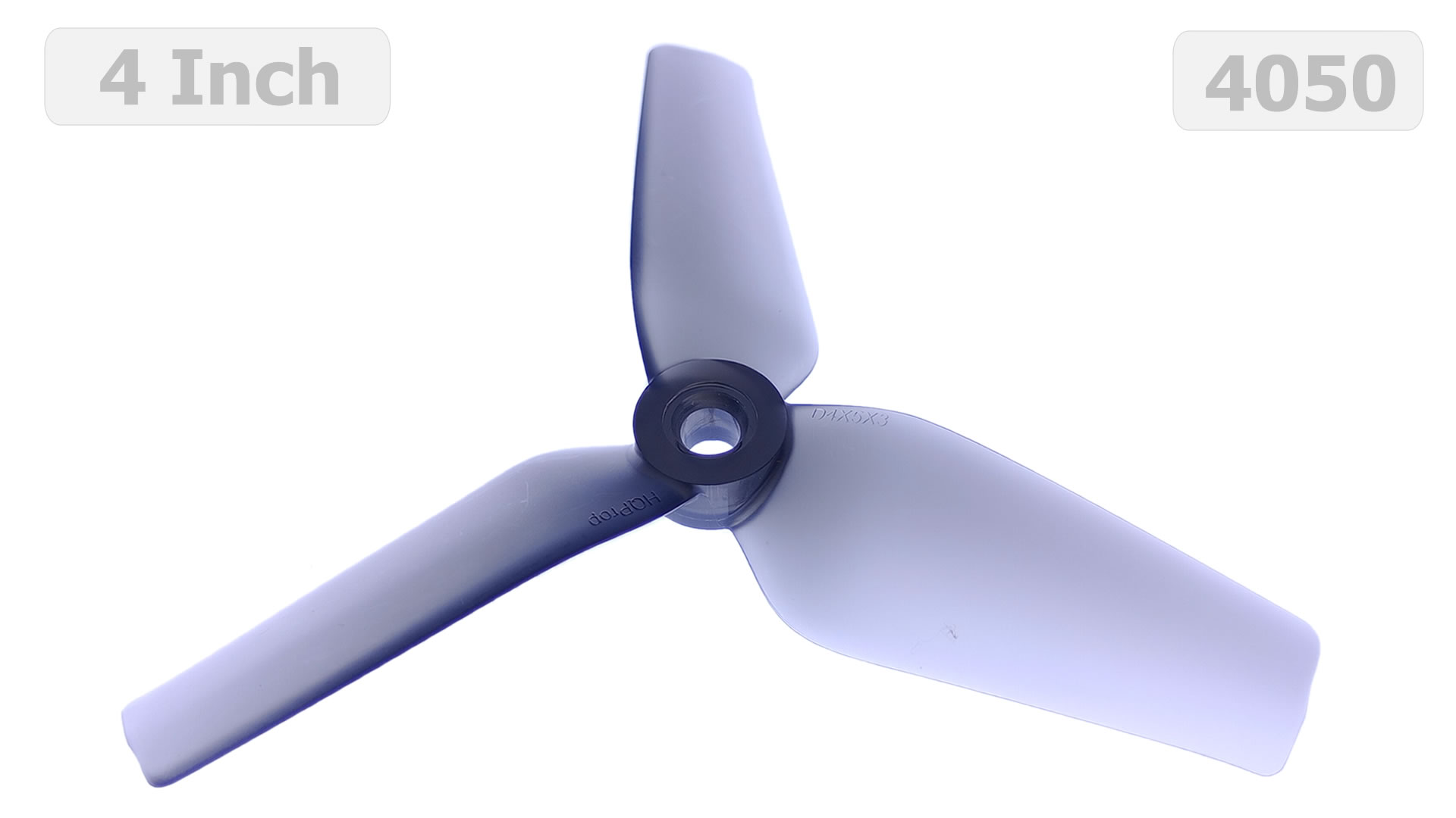 4 Inch Props HQ 4x5x3 4050 3 Blade Grey – Cube FPV